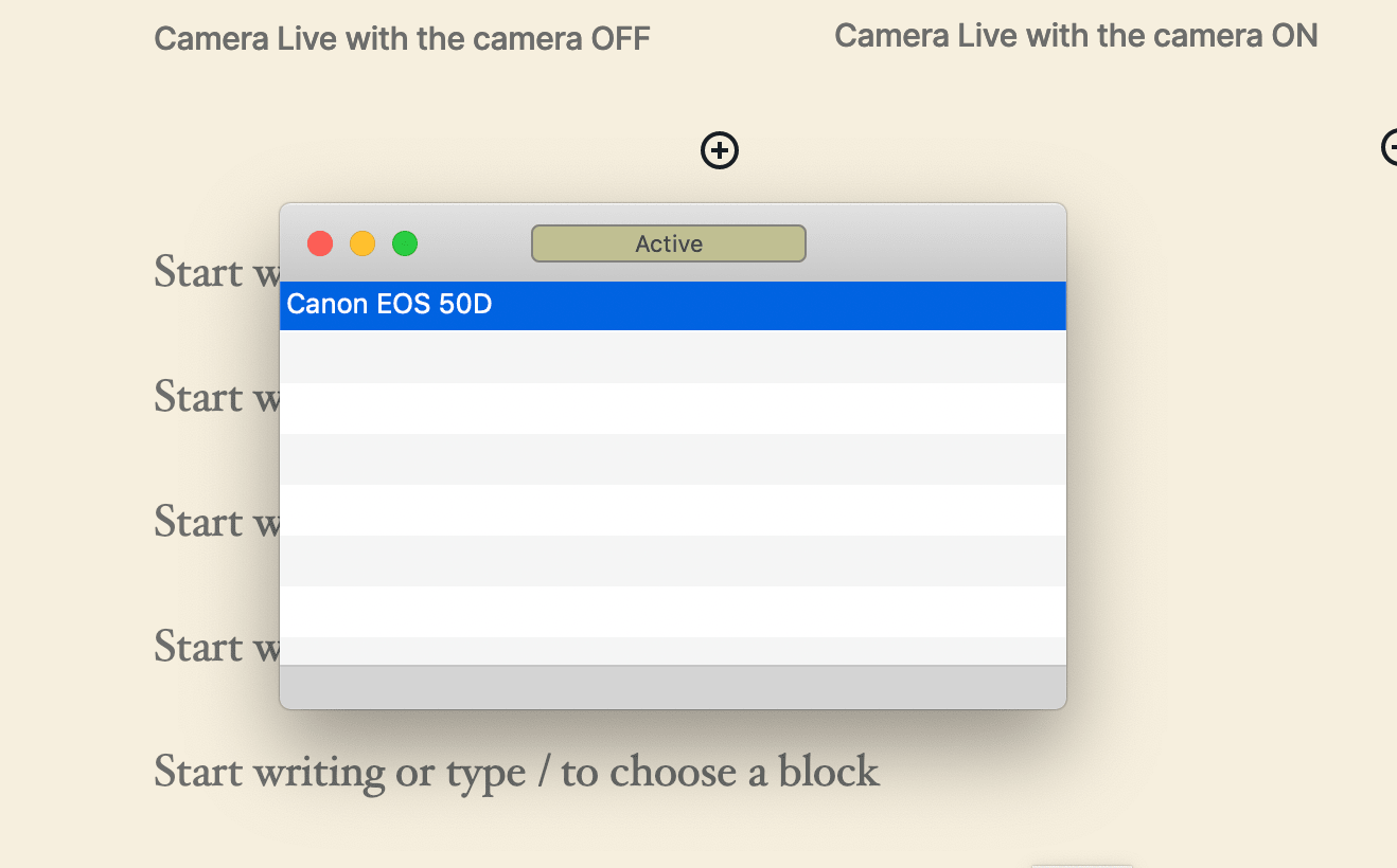 Canon DSLR as a web cam | Surf the Dream